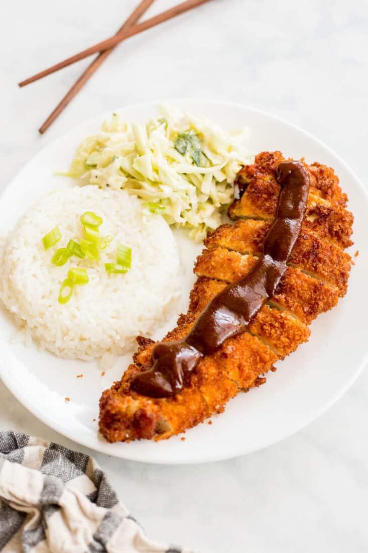Chicken Katsu Recipe with Sauce (Crispy and Tender!) - Plating Pixels