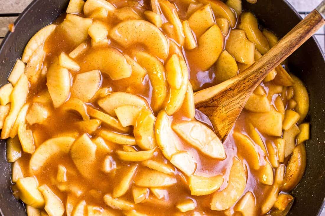 Easy Apple Pie Filling Recipe- Plating Pixels