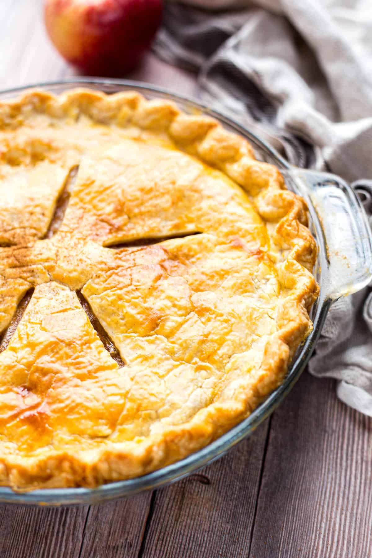 Easy Apple Pie Recipe | No Lattice Crust [with Video] - Plating Pixels